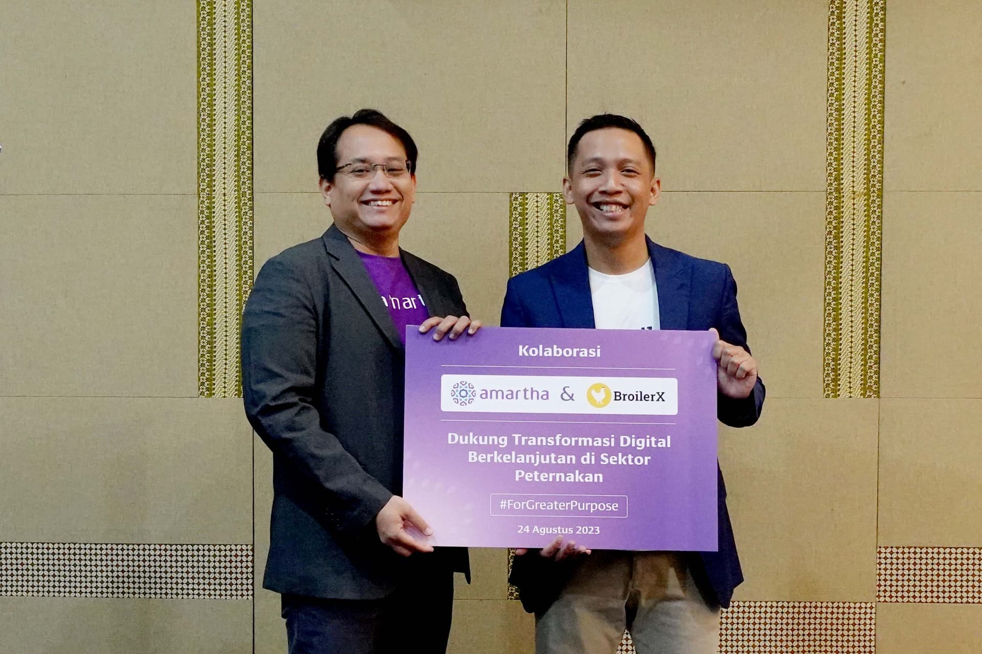 Kolaborasi Amartha dan BroilerX, Dukung Transformasi Digital ...